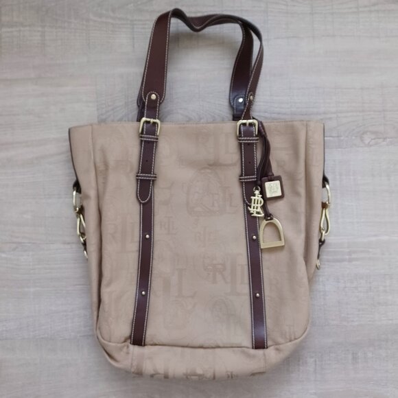 Lauren Ralph Lauren | Bags | Lauren Ralph Lauren Vintage Tote Bag ...